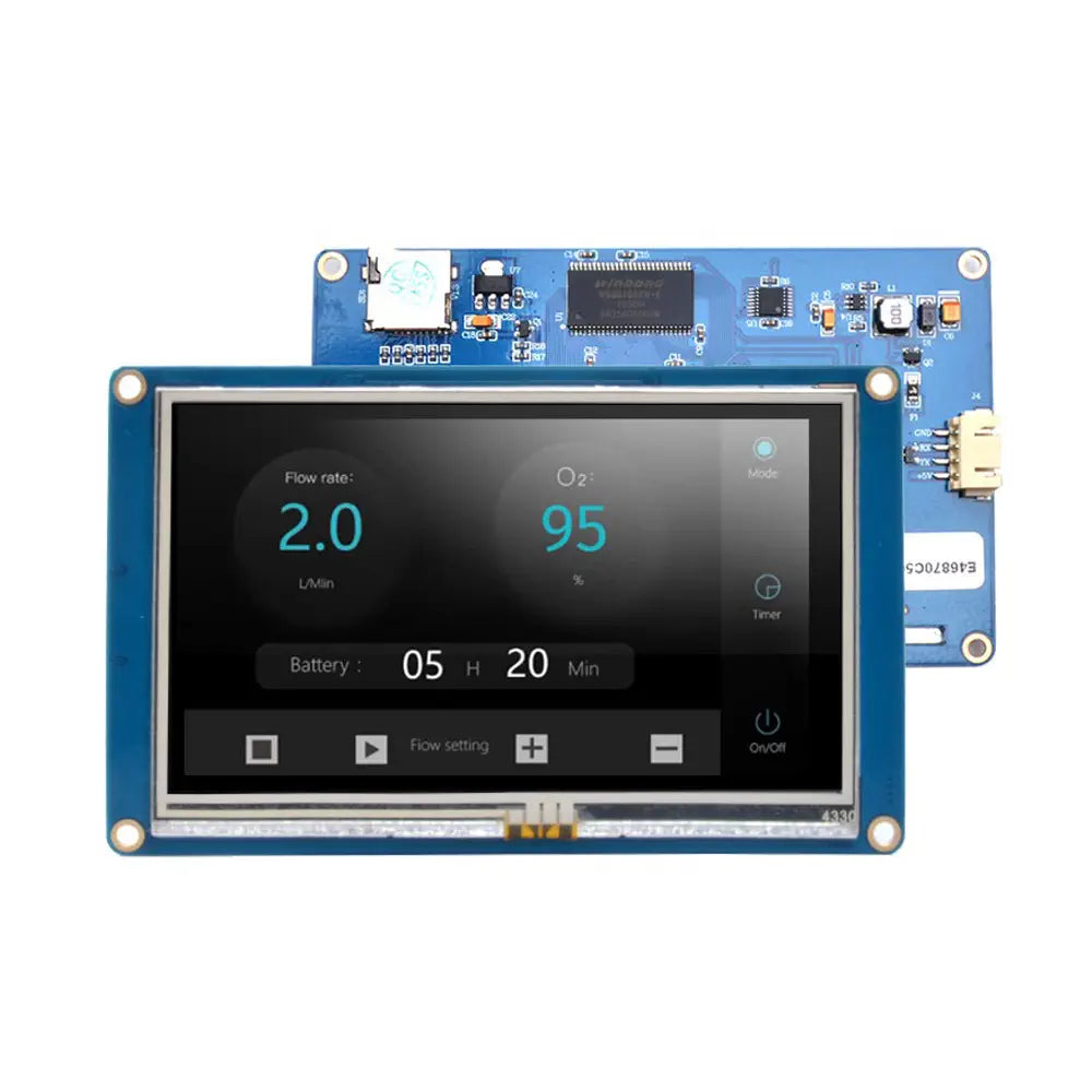 NX4827T043 Nextion 4.3-inch Basic Series HMI Resistive Touch Display ...