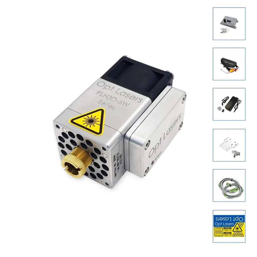 Opt Lasers PLH3D-6W-XF+ Plug & Play Laser Upgrade Kit for Shapeoko 4/5 ...