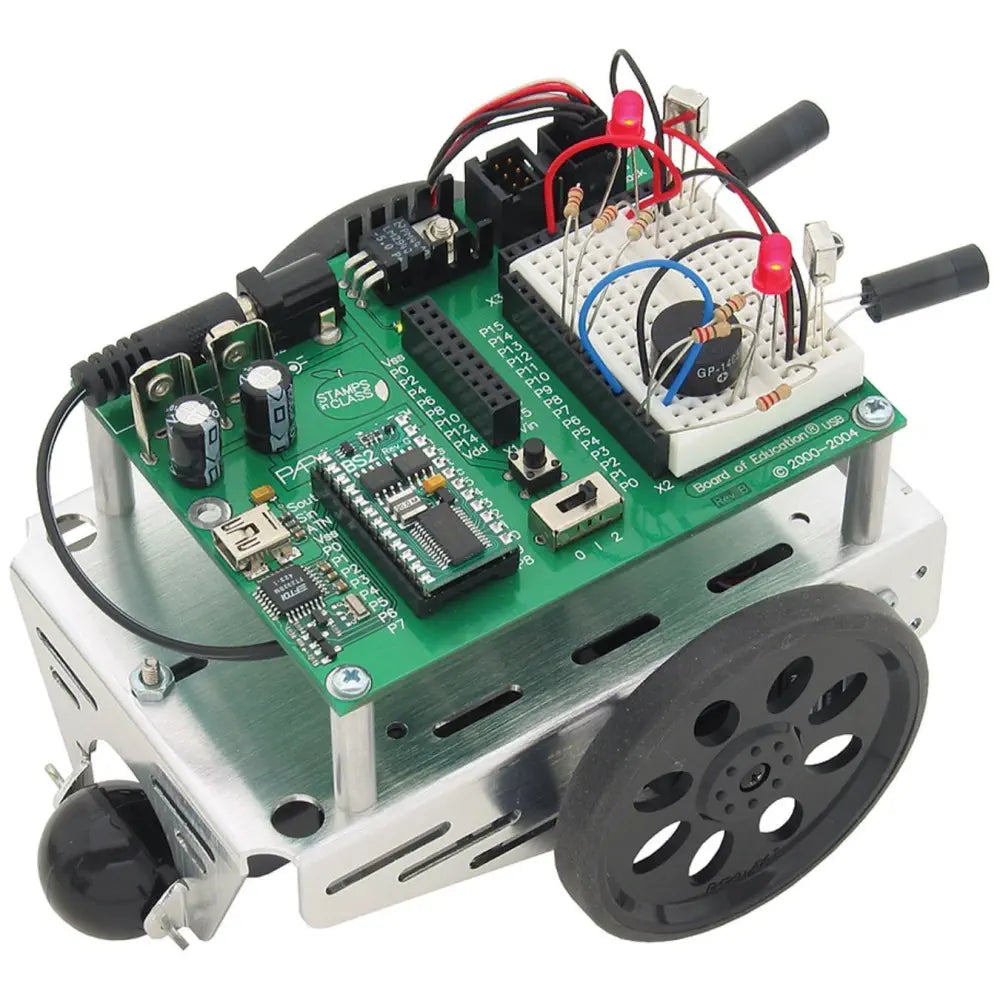 Parallax Boe-Bot Robot Kit - USB Version - RobotShop