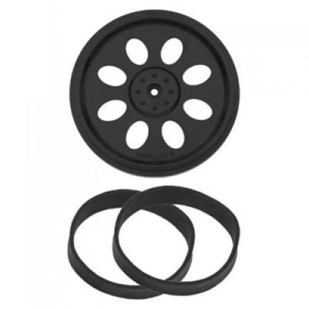 Parallax Boe-Bot or SumoBot Wheel & Tire - RobotShop