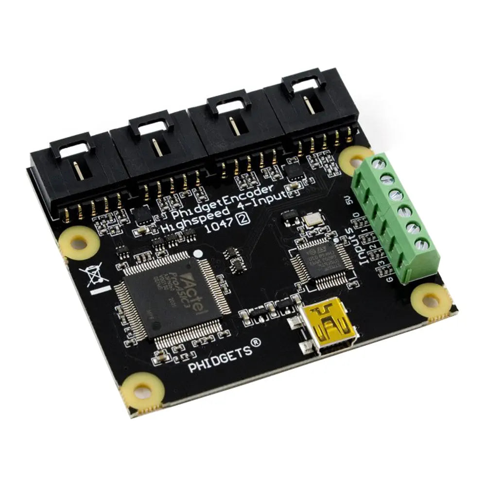 Phidgets PhidgetEncoder HighSpeed USB 4-Input - RobotShop