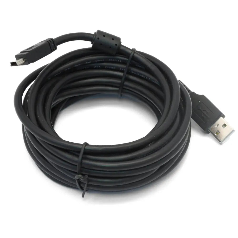Phidgets USB-A to Mini-B Cable 450Cm 20AWG - RobotShop
