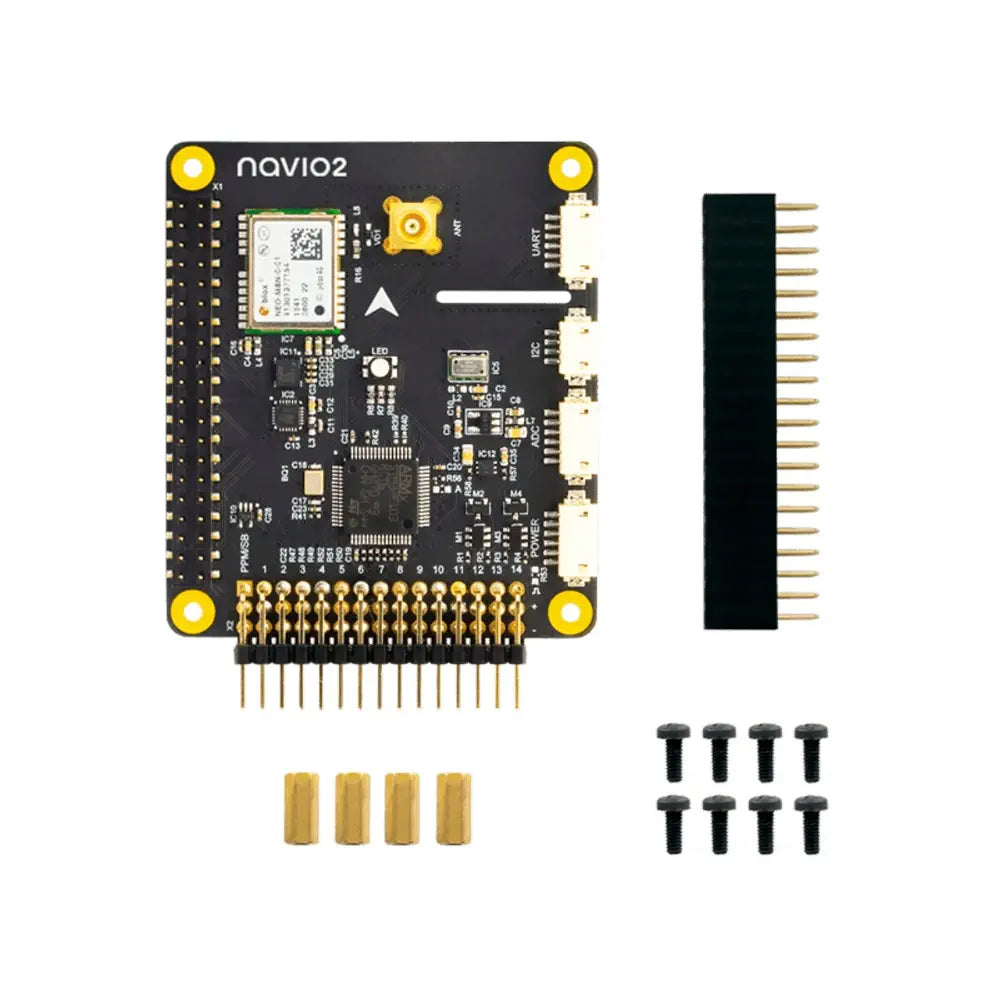 PiShop Navio2 Autopilot HAT for Raspberry Pi powered by ArduPilot & ROS ...
