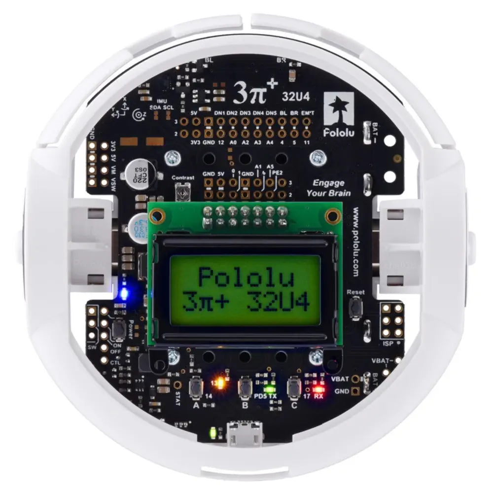 Pololu 3pi+ 32U4 Robot - Assembled Hyper Edition (15:1 HPCB Motors ...