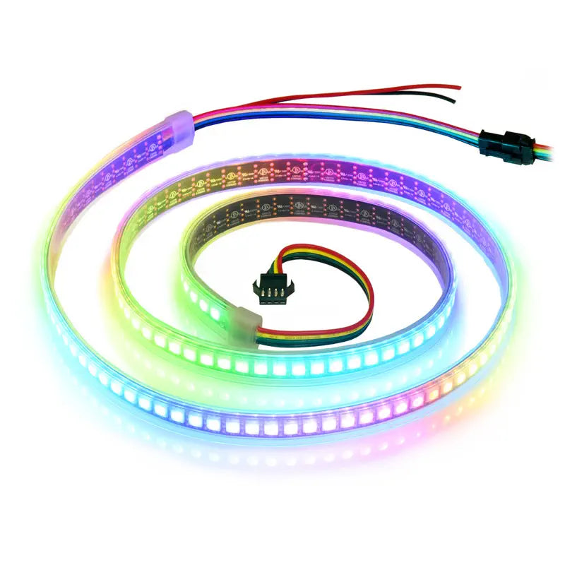 Pololu Addressable High-Density RGB 144-LED Strip, 5V, 1m (SK9822 ...