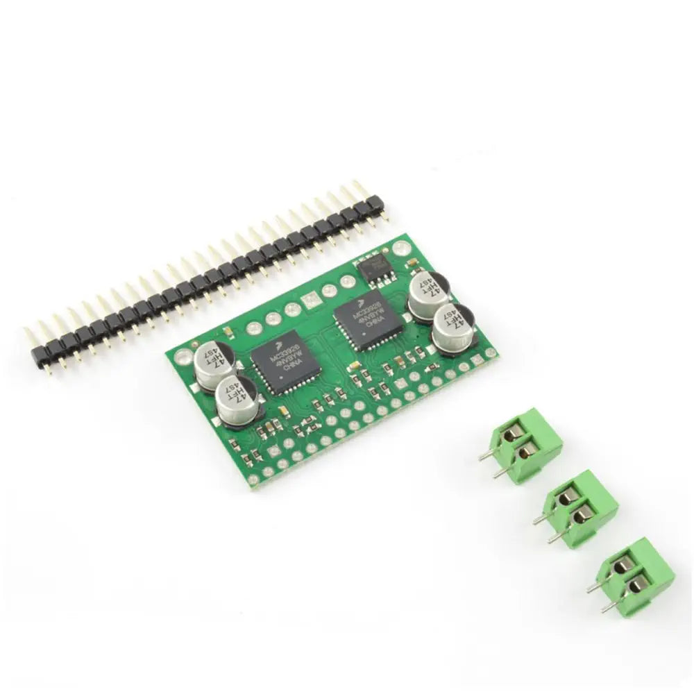 Pololu Dual DC Motor Driver 3A, 5V-28V- MC33926 - RobotShop