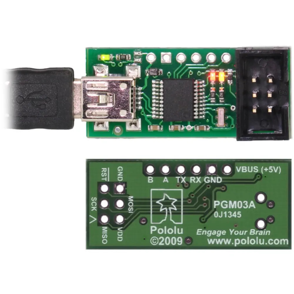 Pololu USB AVR Programmer - RobotShop