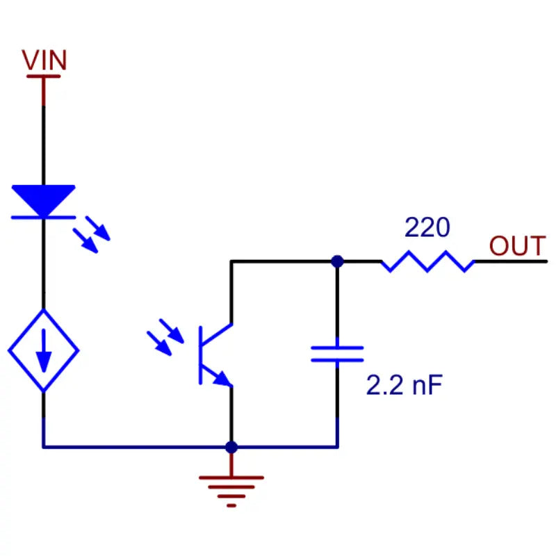 Pololu 8-Channel QTRX Sensor Array for Romi/TI-RSLK MAX (Through-Hole ...