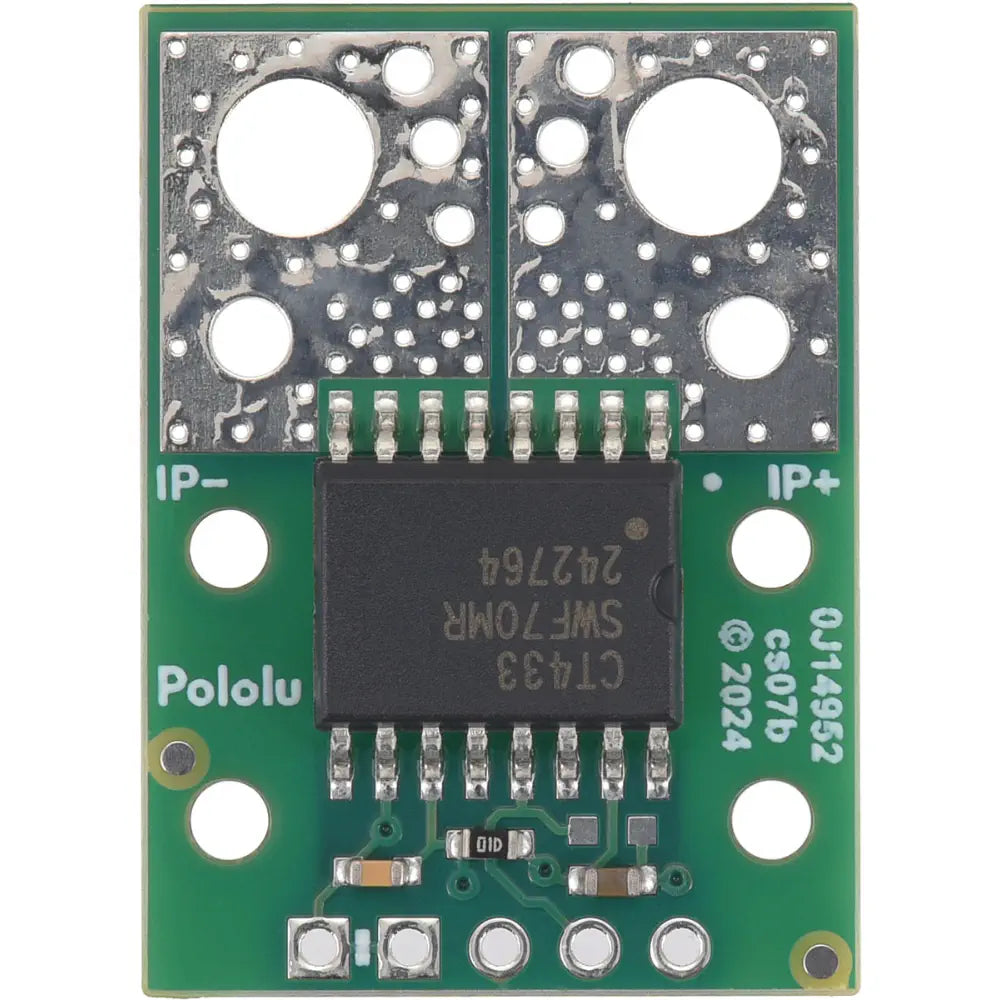 Pololu CT433-HSWF70MR TMR Current Sensor Compact Carrier -70A to +70A ...