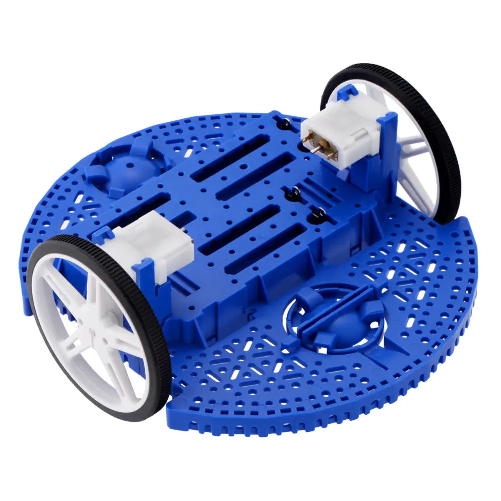 Pololu Romi Chassis Kit - Blue - RobotShop
