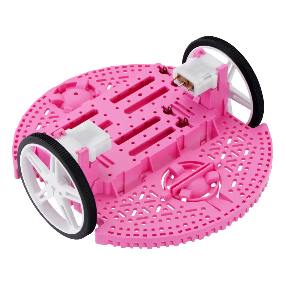 Pololu Romi Chassis Kit - Pink - RobotShop