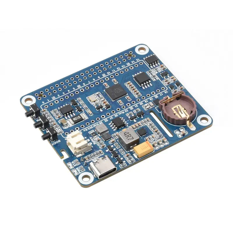 Waveshare Power Management HAT for RPi, Charging & Power, RTC, Multiple ...