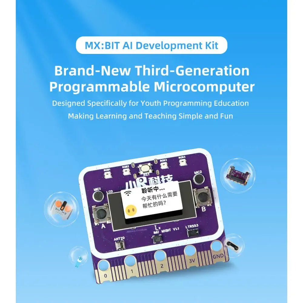 XiaoR MX:BIT Micro:bit 3.0 Python Programming | Maker Education ...