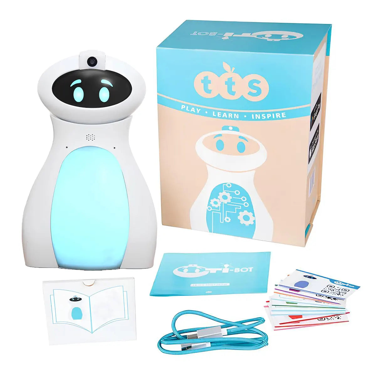 TTS Oti-Bot Programmable STEAM Robot Toy Blocked-Based Robotics with ...