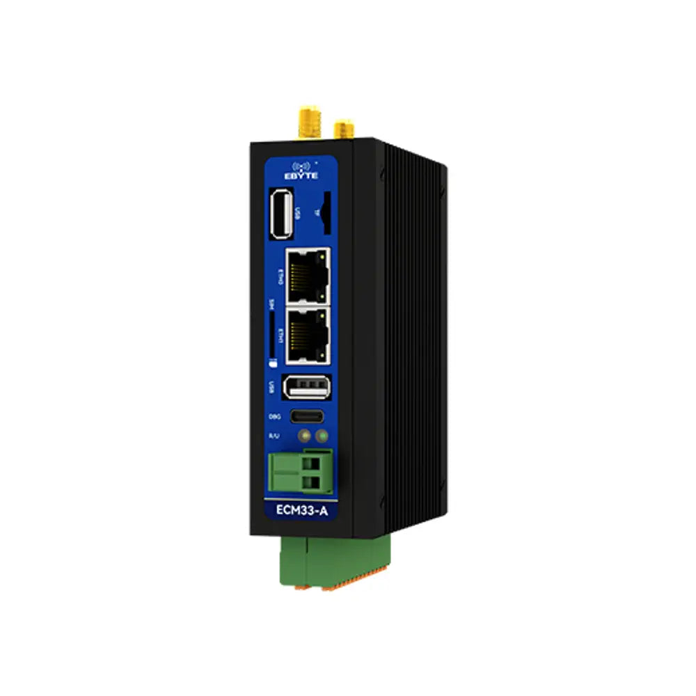 ECM33-A06 T536 Industrial Edge Computer Dual Gigabit Ethernet WIFI ...