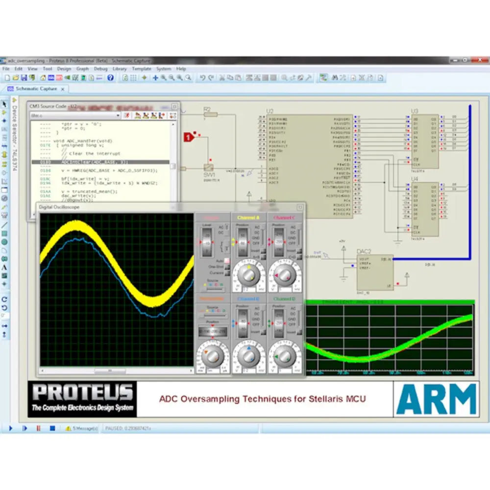 Proteus VSM Software for ARM Cortex-M3 - RobotShop