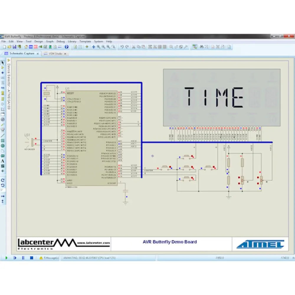 Proteus VSM Software for Atmel AVR Microprocessor - RobotShop