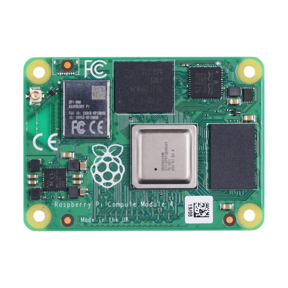Raspberry Pi Compute Module 4 - 4GB RAM, 32GB eMMC, WiFi, Bluetooth ...