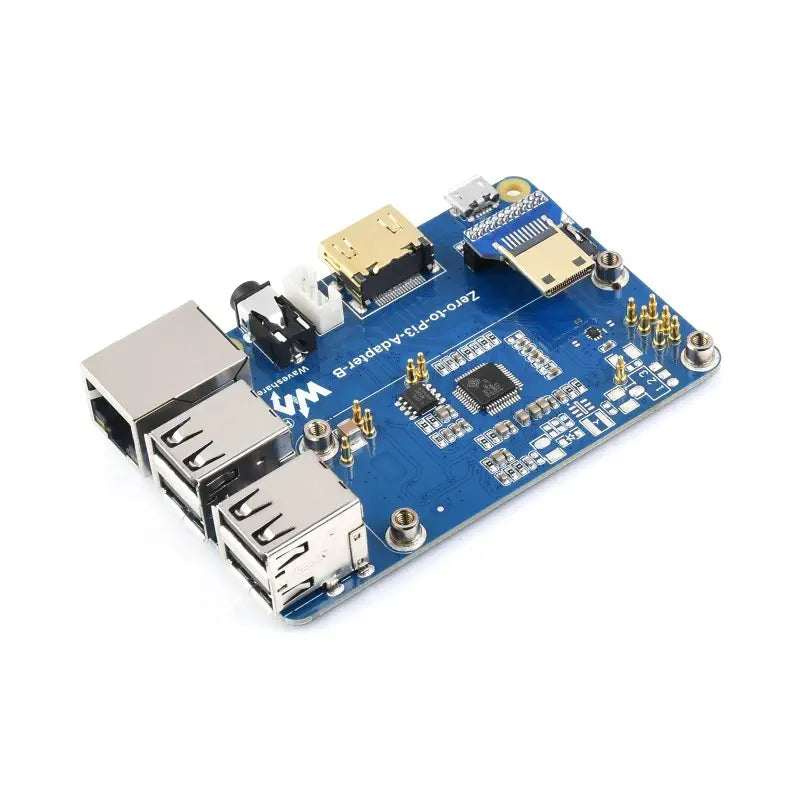 Waveshare Raspberry Pi Zero 2W to 3B Adapter, Solution for RPi 3 Model B/B+ - RobotShop