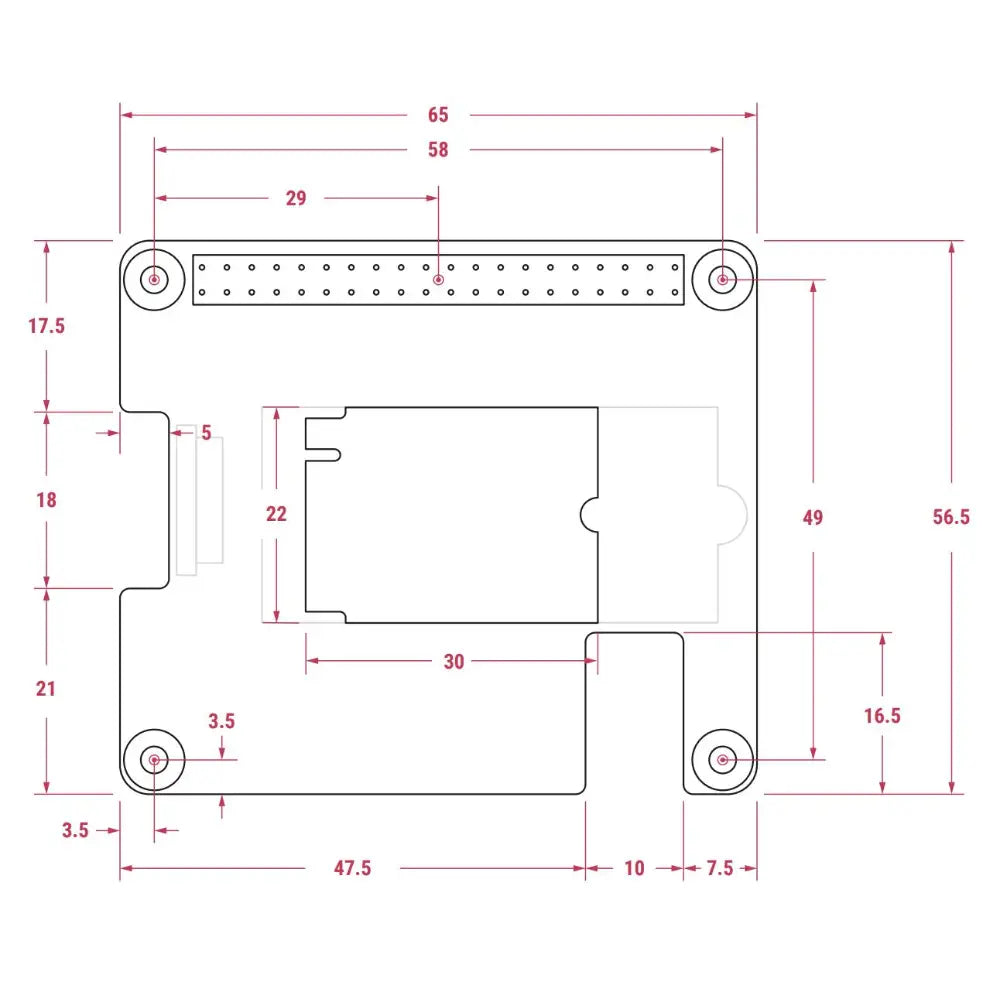 Raspberry Pi Al HAT+ 26 TOPS - RobotShop