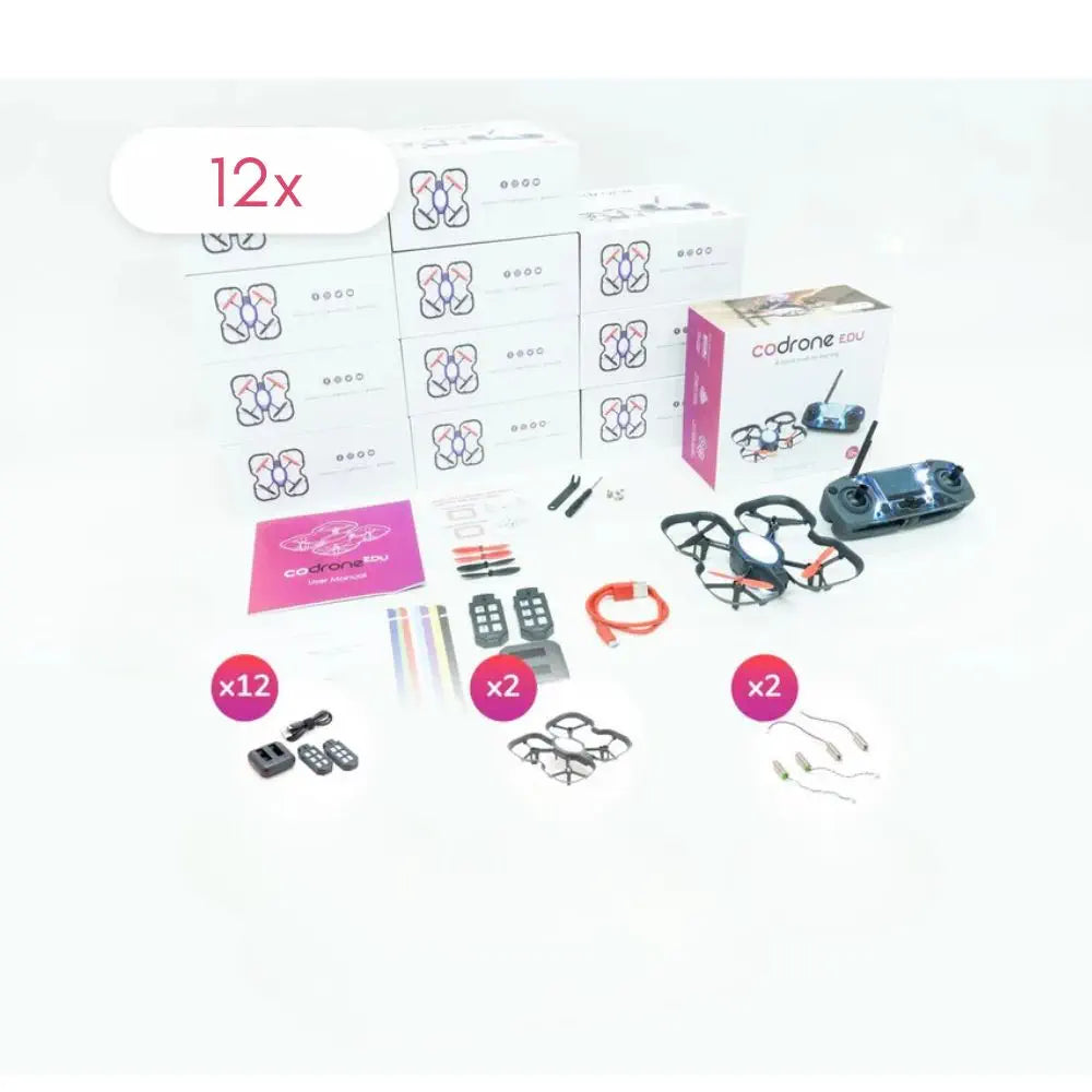 Robolink CoDrone EDU - Classroom 12 Pack - RobotShop