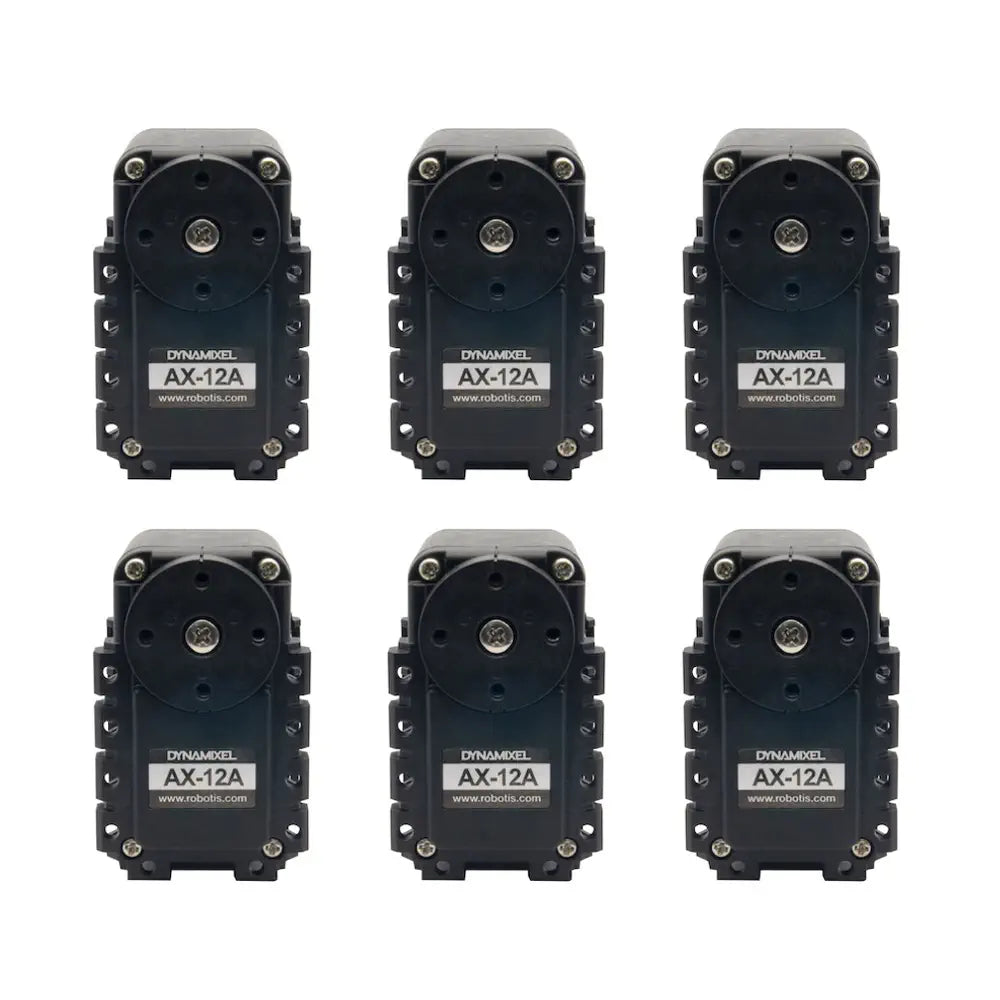 ROBOTIS DYNAMIXEL AX-12A 6pcs Bulk Smart Servo Actuator - RobotShop