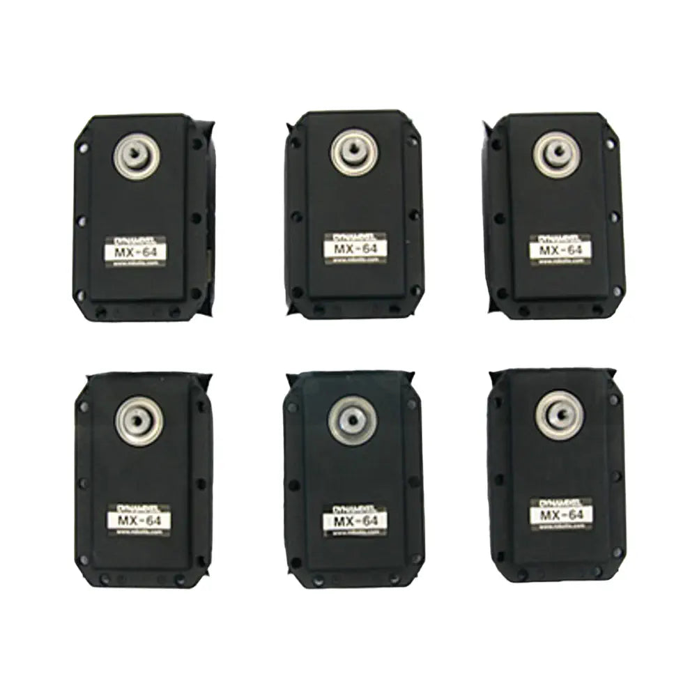 ROBOTIS DYNAMIXEL MX-64R Bulk Smart Servo Actuator (6x) - RobotShop