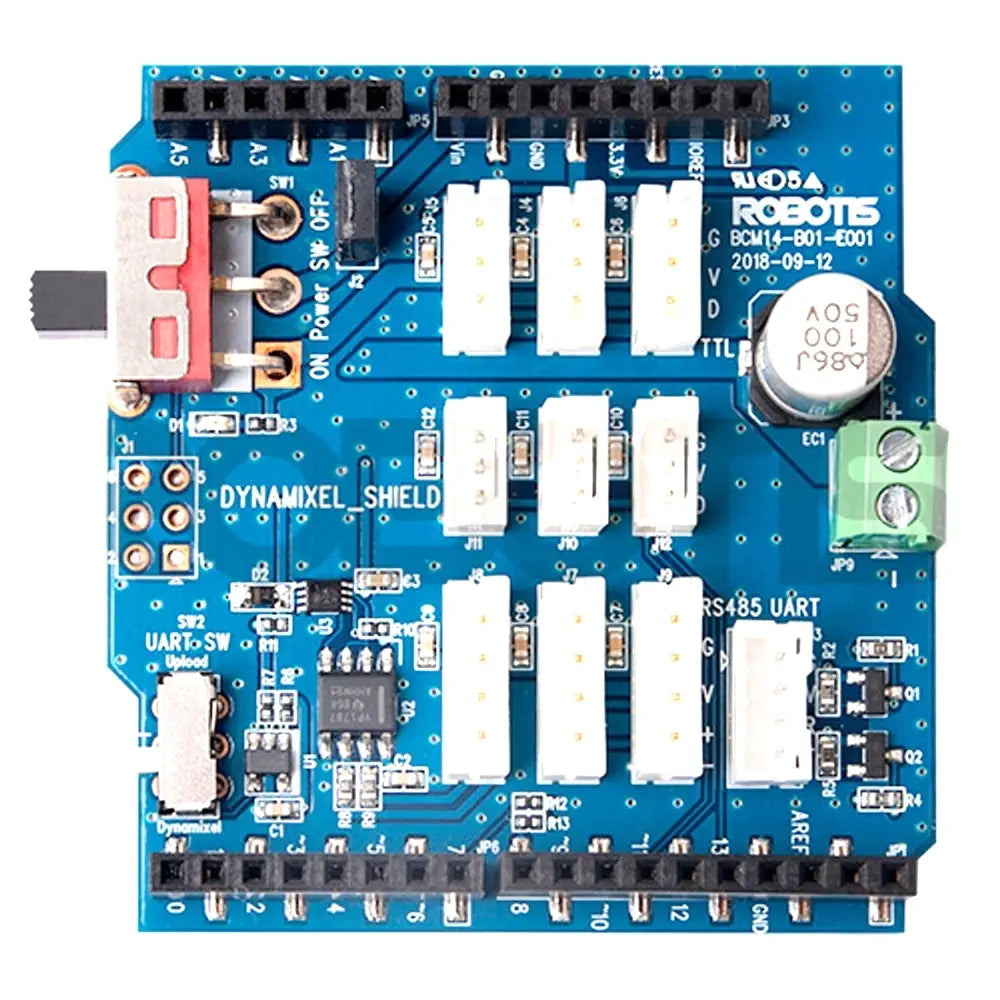 ROBOTIS DYNAMIXEL Arduino Compatible Shield - RobotShop