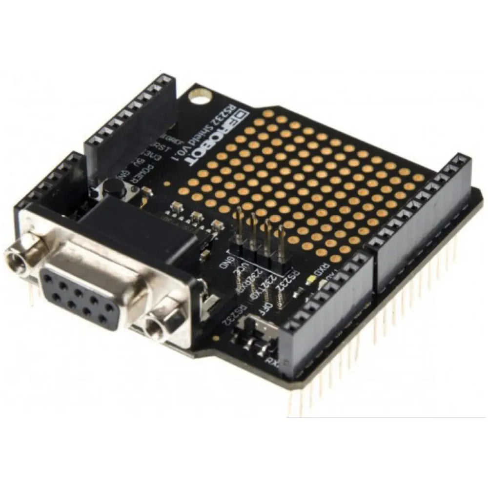 RS232 Shield For Arduino - RobotShop