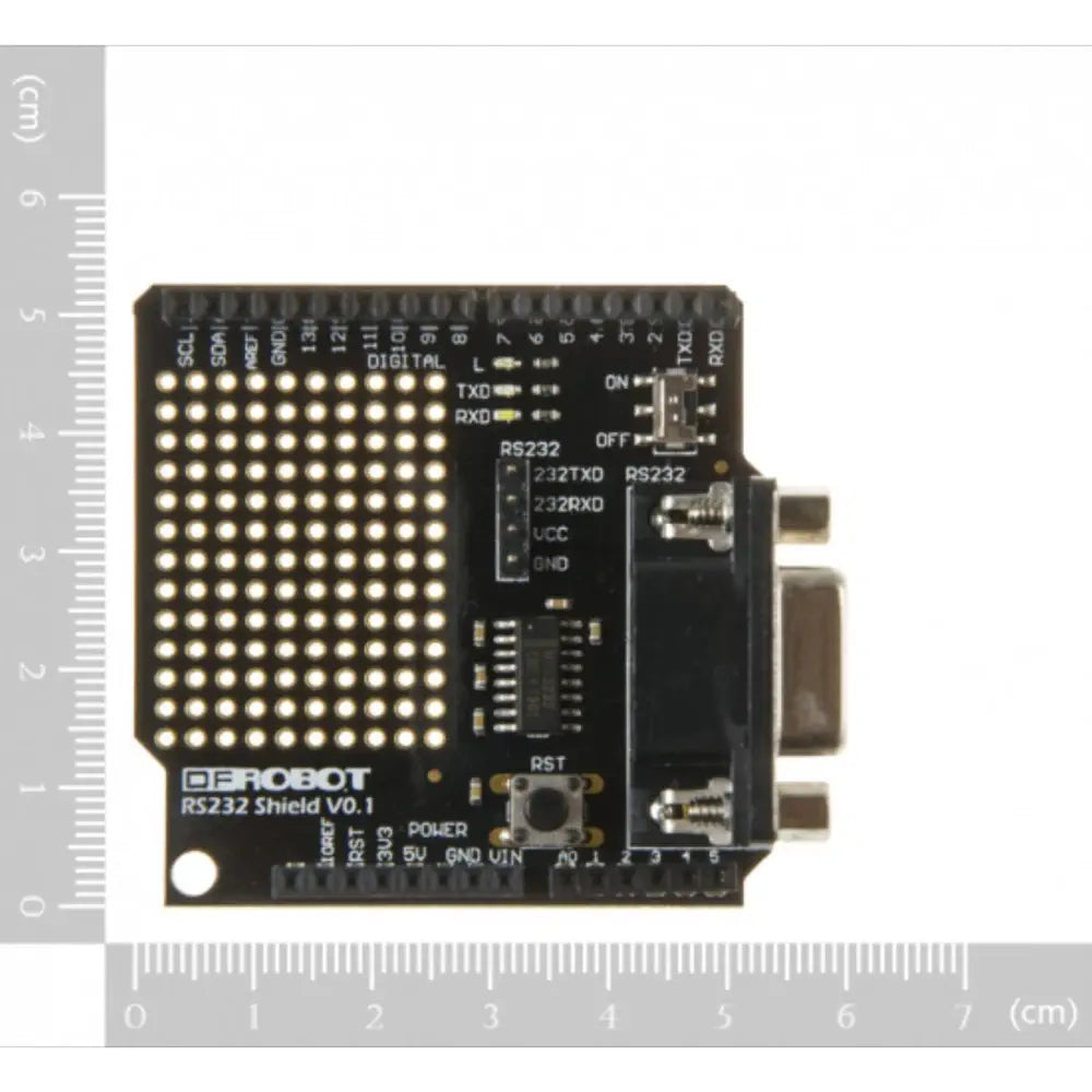 RS232 Shield For Arduino - RobotShop