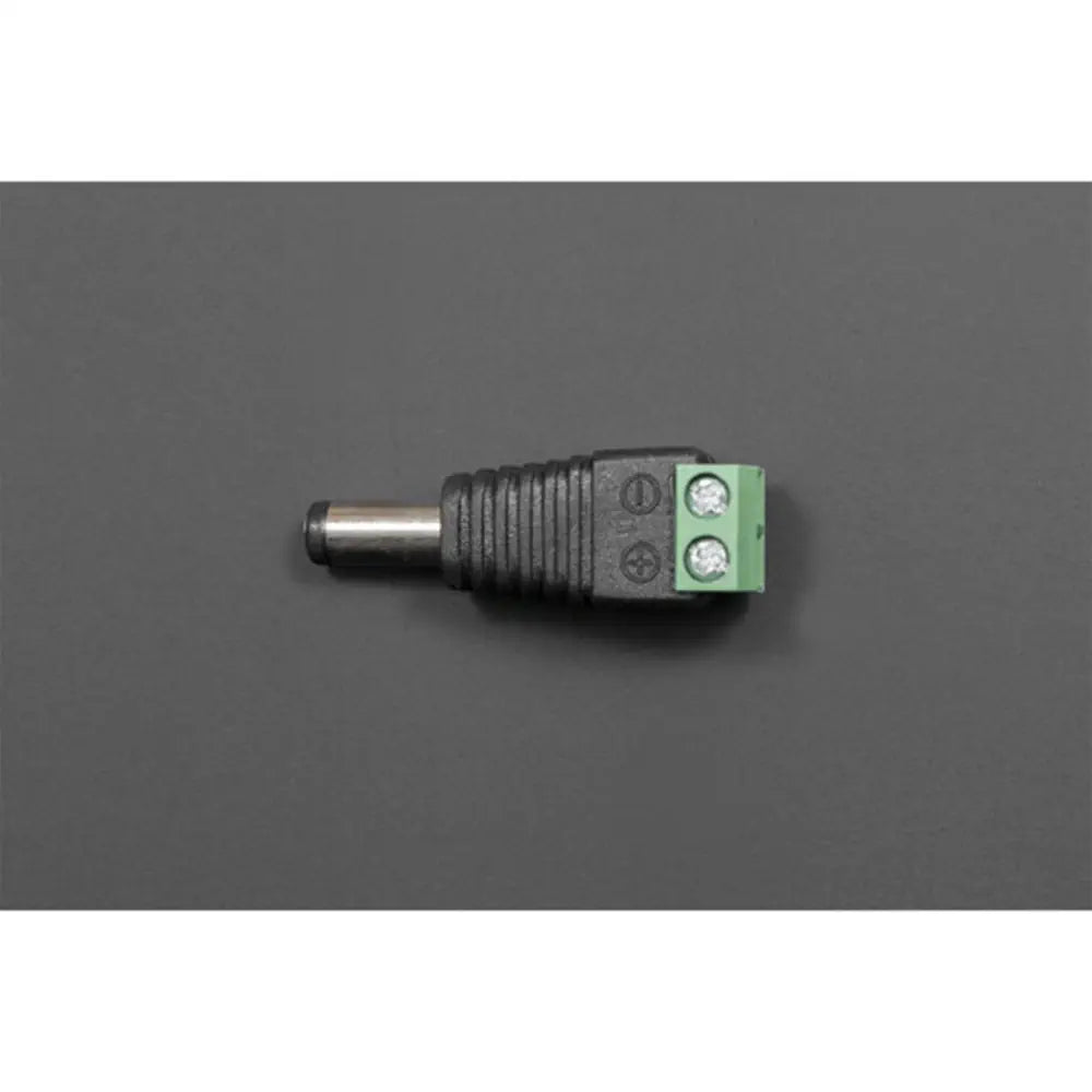 Screw Terminal to 2.1mm Barrel Jack Adapter (Male) - RobotShop