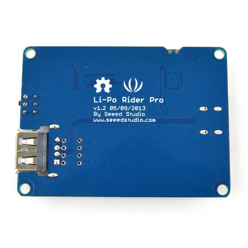 SeeedStudio USB Charger and Power Booster LiPo Rider Pro - RobotShop