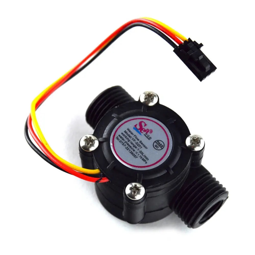 SeeedStudio Water Flow Sensor (1/2") - RobotShop