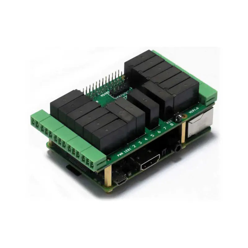 Sequent Microsystems 16 Relays 2A/24V 8-Layer Stackable HAT for ...
