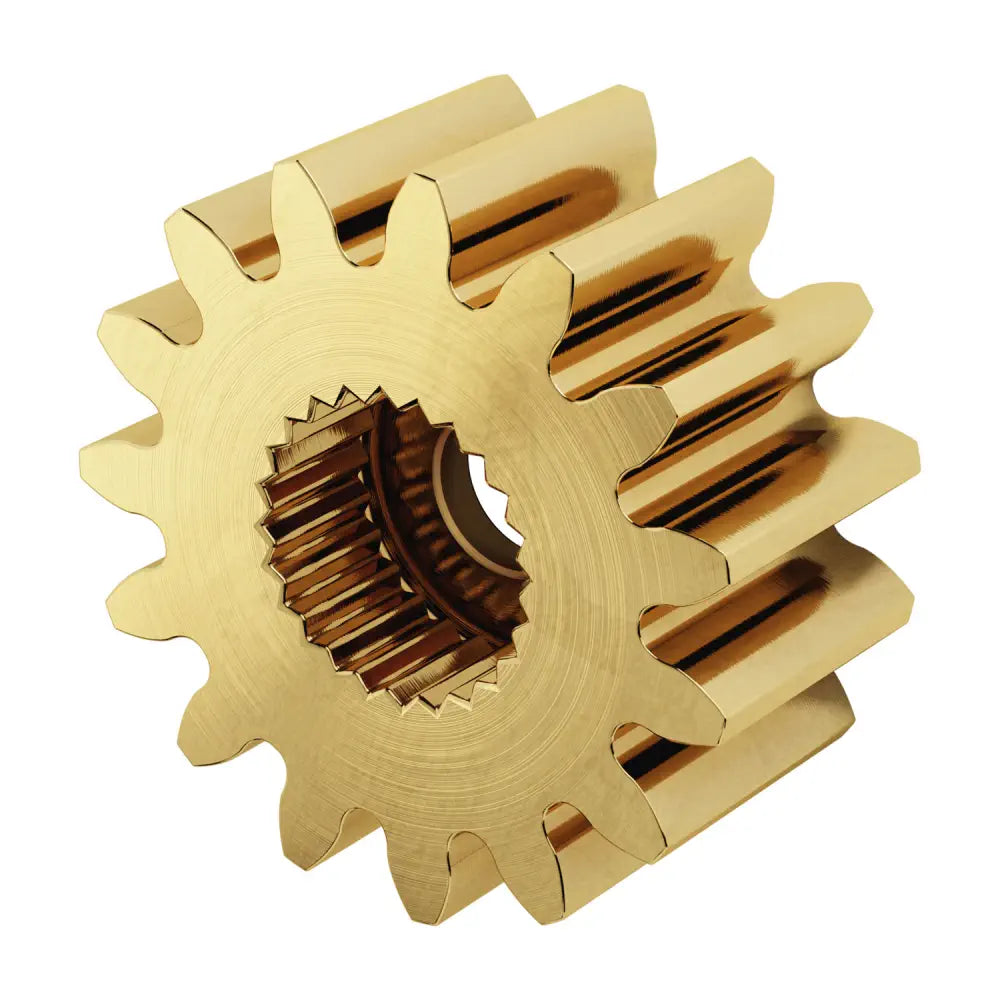 ServoCity 2305 Series Brass, MOD 0.8, Servo Gear (24 Tooth Spline, 15 ...