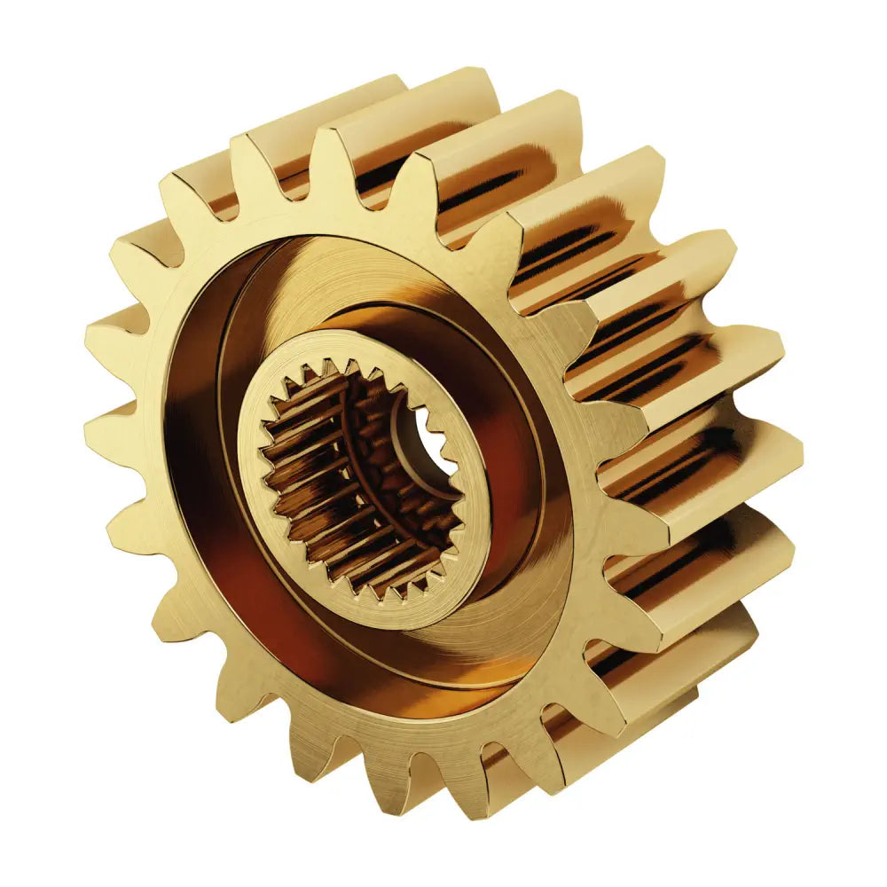 ServoCity 2305 Series Brass, MOD 0.8, Servo Gear (25 Tooth Spline, 20 ...