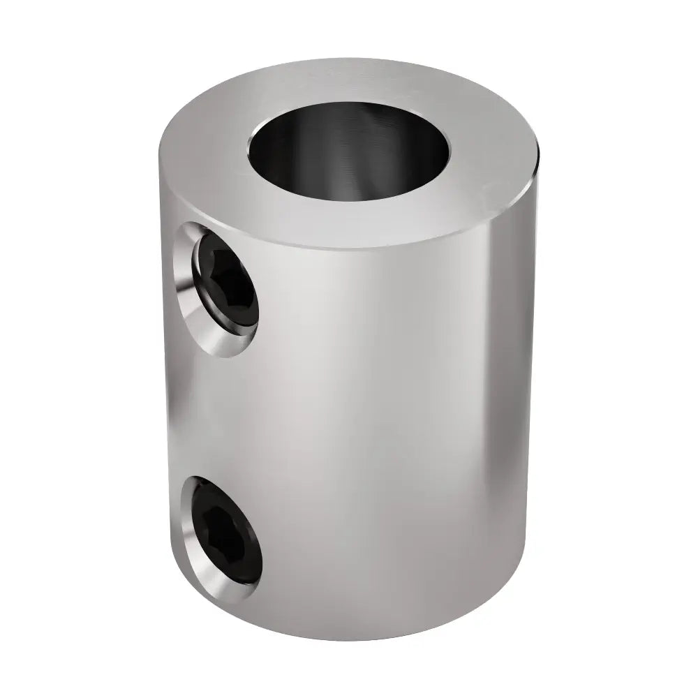 ServoCity 0.375" to 8mm Set-Screw Shaft Coupler - RobotShop