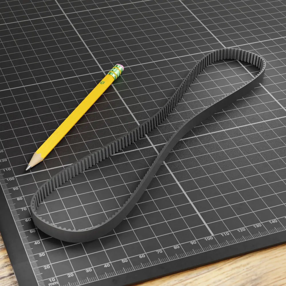 ServoCity 2mm Pitch GT2 Timing Belt (6mm Width, 376mm Pitch Length, 188 ...