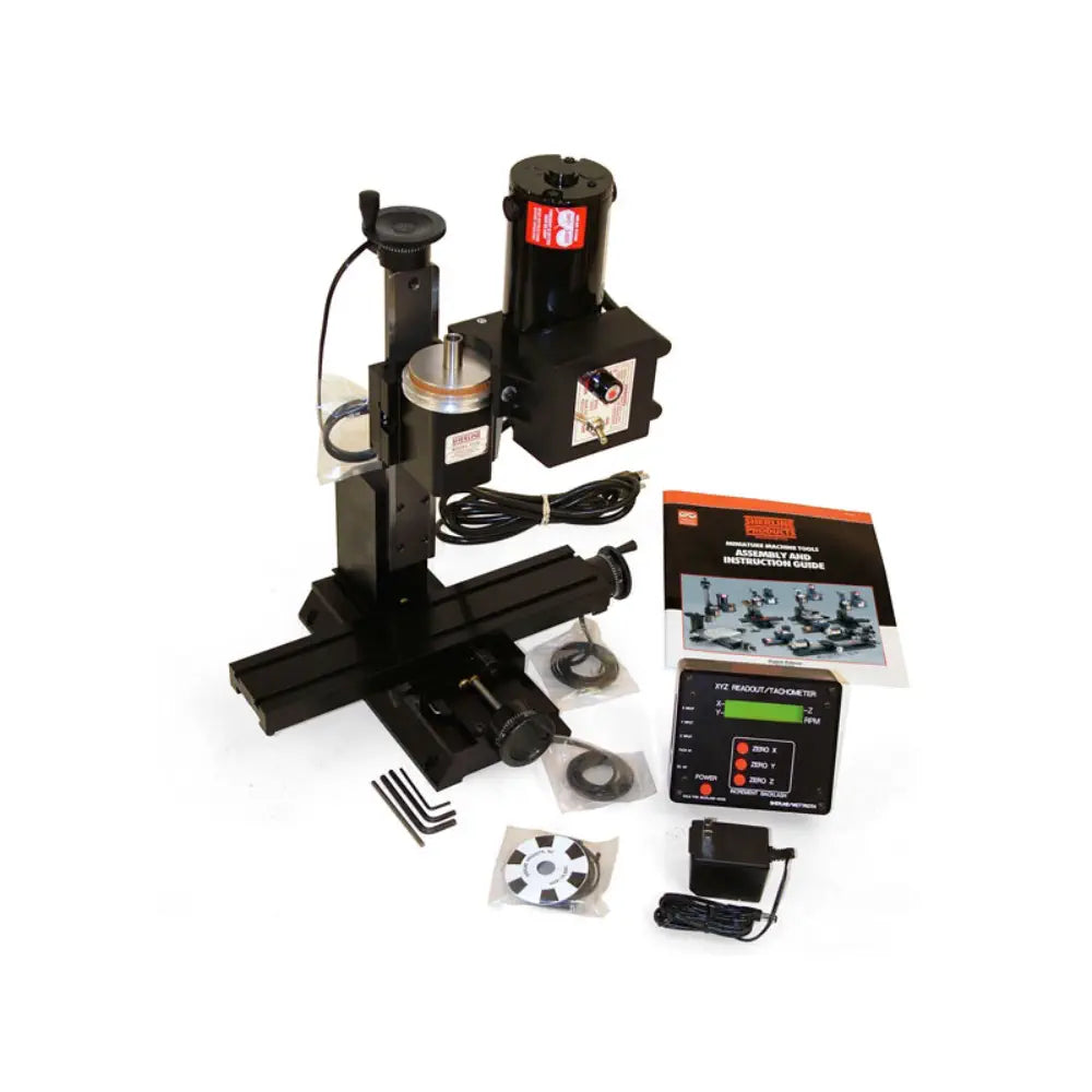 Sherline 10-Inch Tabletop Mill with DRO (Metric) - RobotShop