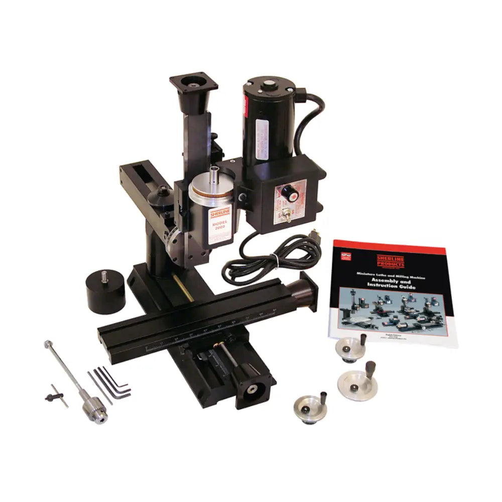 Sherline 14-Inch 8-Direction Benchtop Mill CNC Ready (Inch) - RobotShop