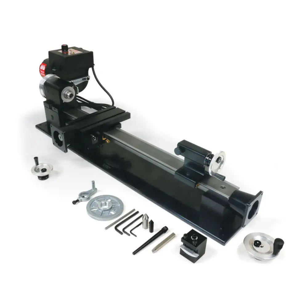 Sherline 17-Inch Benchtop Lathe CNC Ready (Metric) - RobotShop