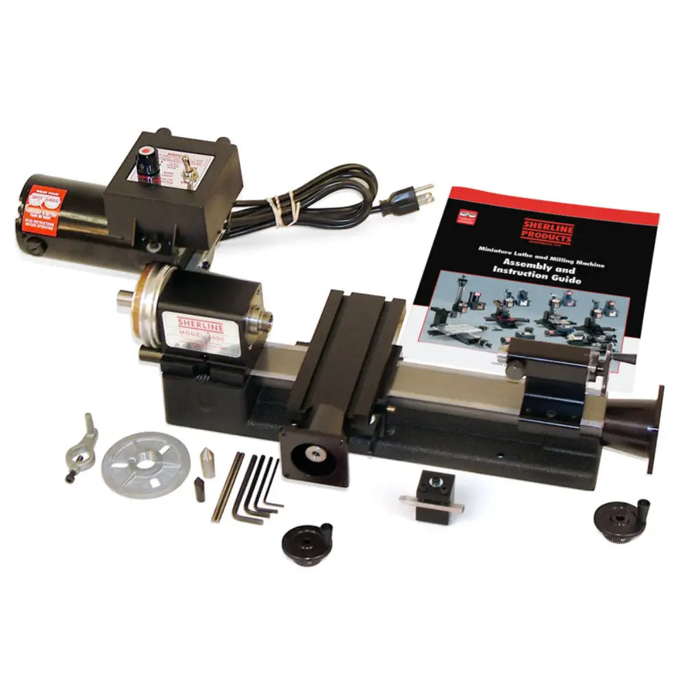 Sherline 8-Inch Tabletop Lathe CNC Ready (Inch) - RobotShop