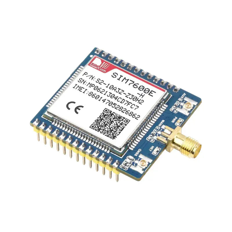 Waveshare SIM7600E-H 4G Communication Module, 4G/3G/2G, GNSS, w/ SMA ...