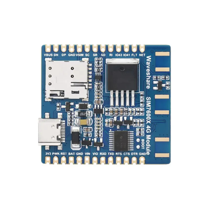 SIM7600G-H 4G Communication Module, 4G/3G/2G, GNSS Positioning w/ FPC ...
