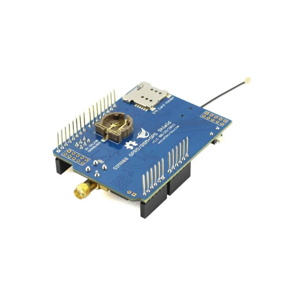 Elecrow SIM808 GPRS/GSM GPS/Bluetooth Shield - RobotShop