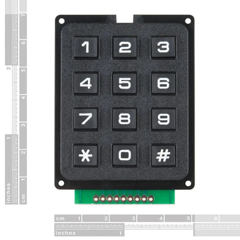 SparkFun 12-Button Keypad - RobotShop