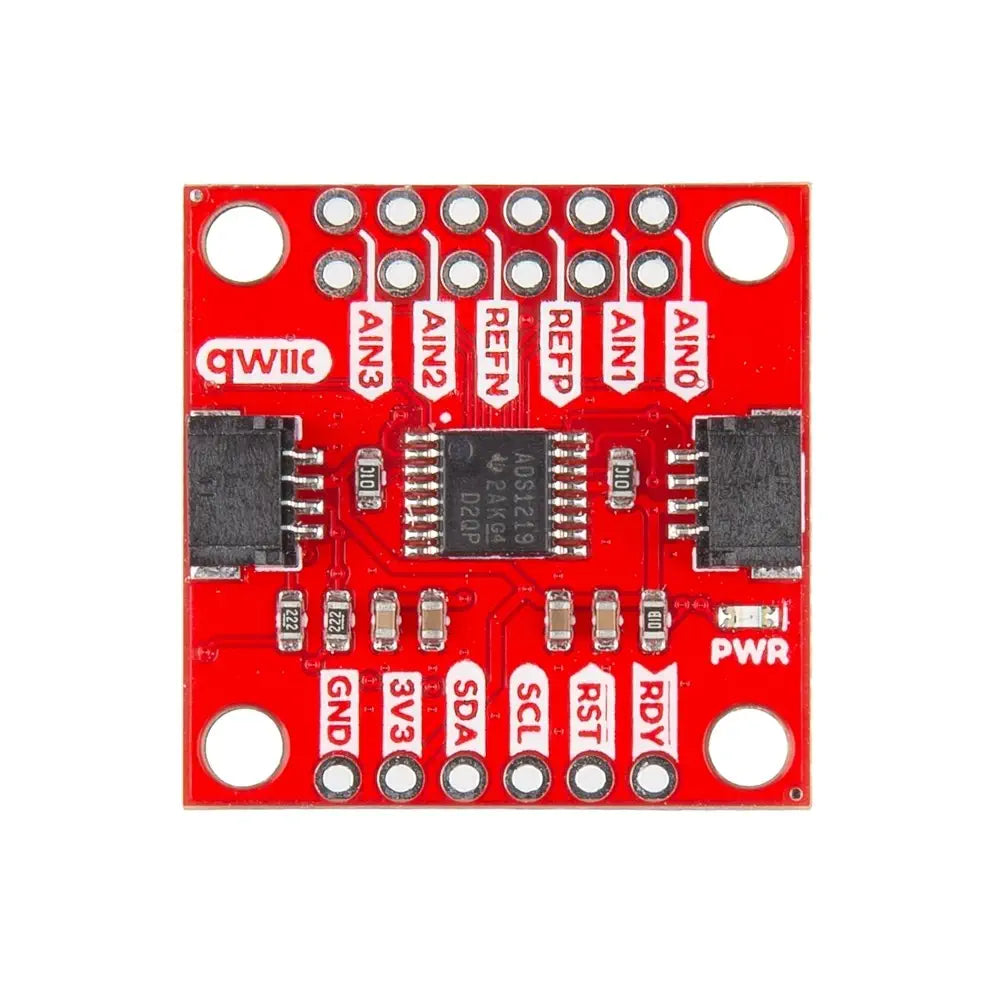 SparkFun Qwiic 24 Bit ADC - 4 Channel (ADS1219) - RobotShop
