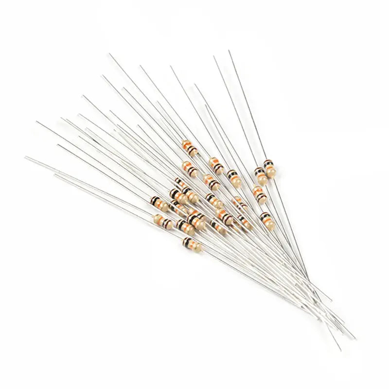 Sparkfun Resistor 10K Ohm 1/6th Watt PTH - 20 Pack - RobotShop