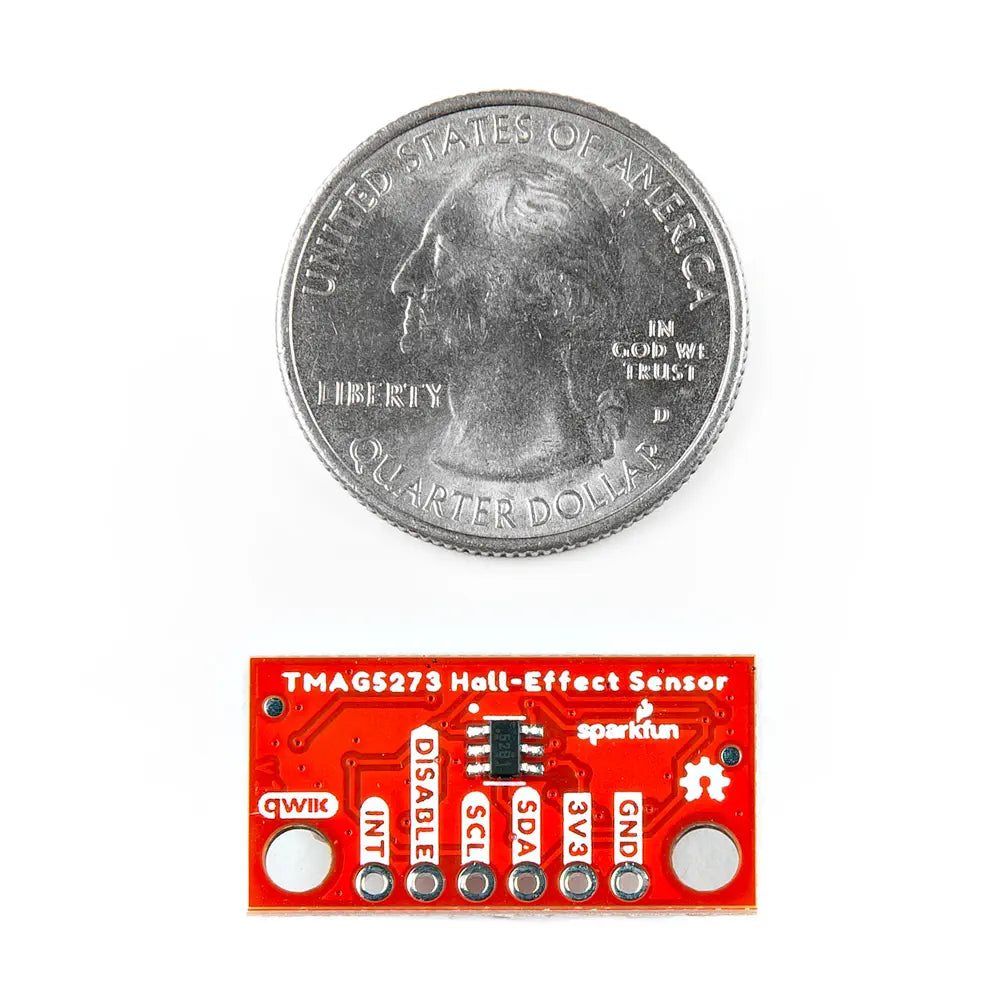 SparkFun Mini Linear 3D Hall-Effect Sensor TMAG5273 (Qwiic) - RobotShop
