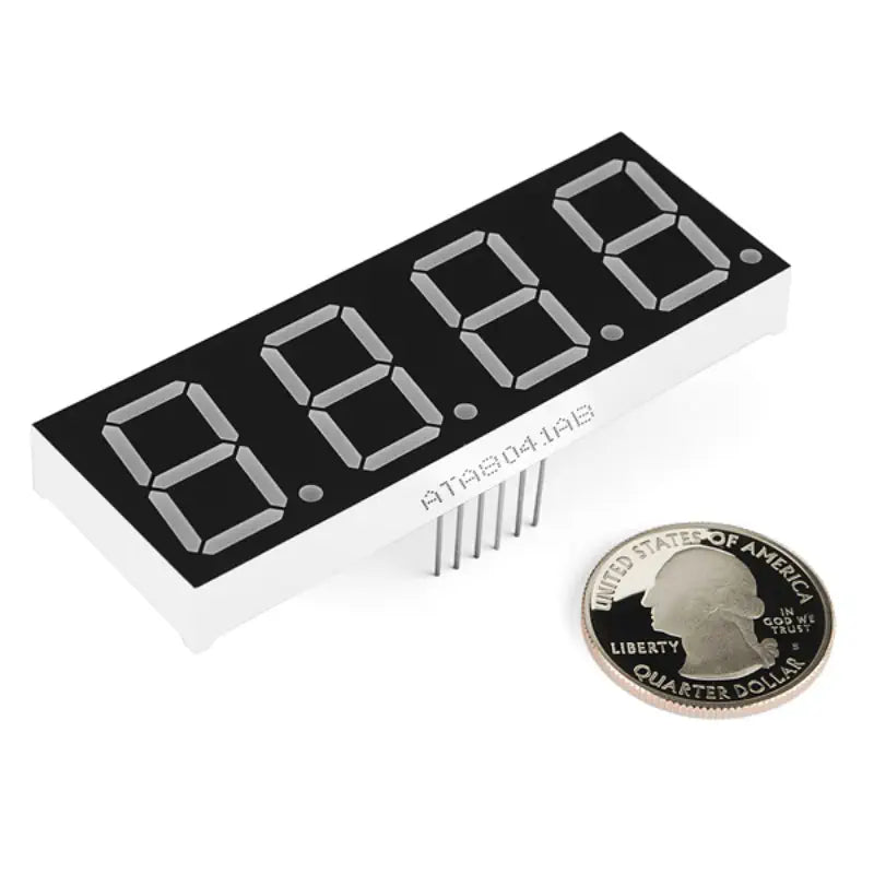 Sparkfun 7-Segment Display - 20mm (Red) - RobotShop